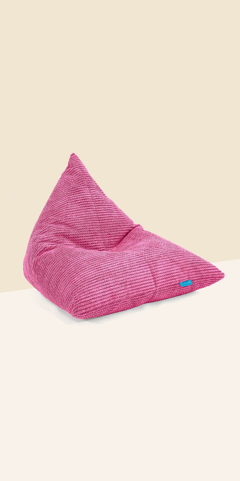 Lounge Pug, Kinderfauteuil Zitzakken, Poef, Corduroy Ivoor– Big Bertha ...