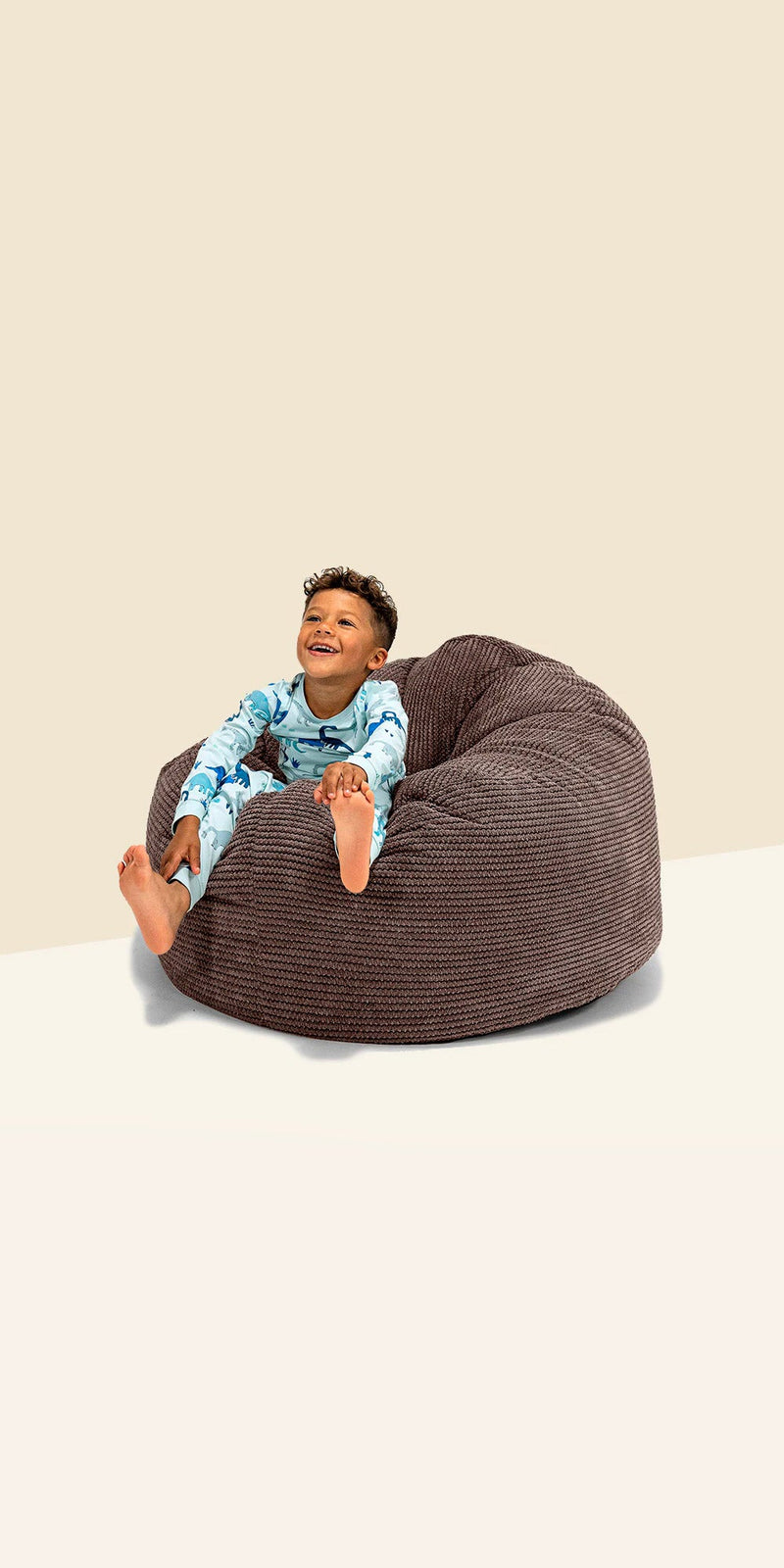 Lounge Pug, CloudSac 200 Kinderen, Zitzak met Vezel-latex Vlokvulling ...